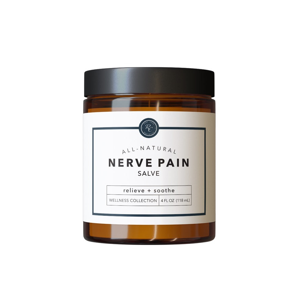 NERVE PAIN SALVE | 4 oz – Rowe Casa Organics Wholesale